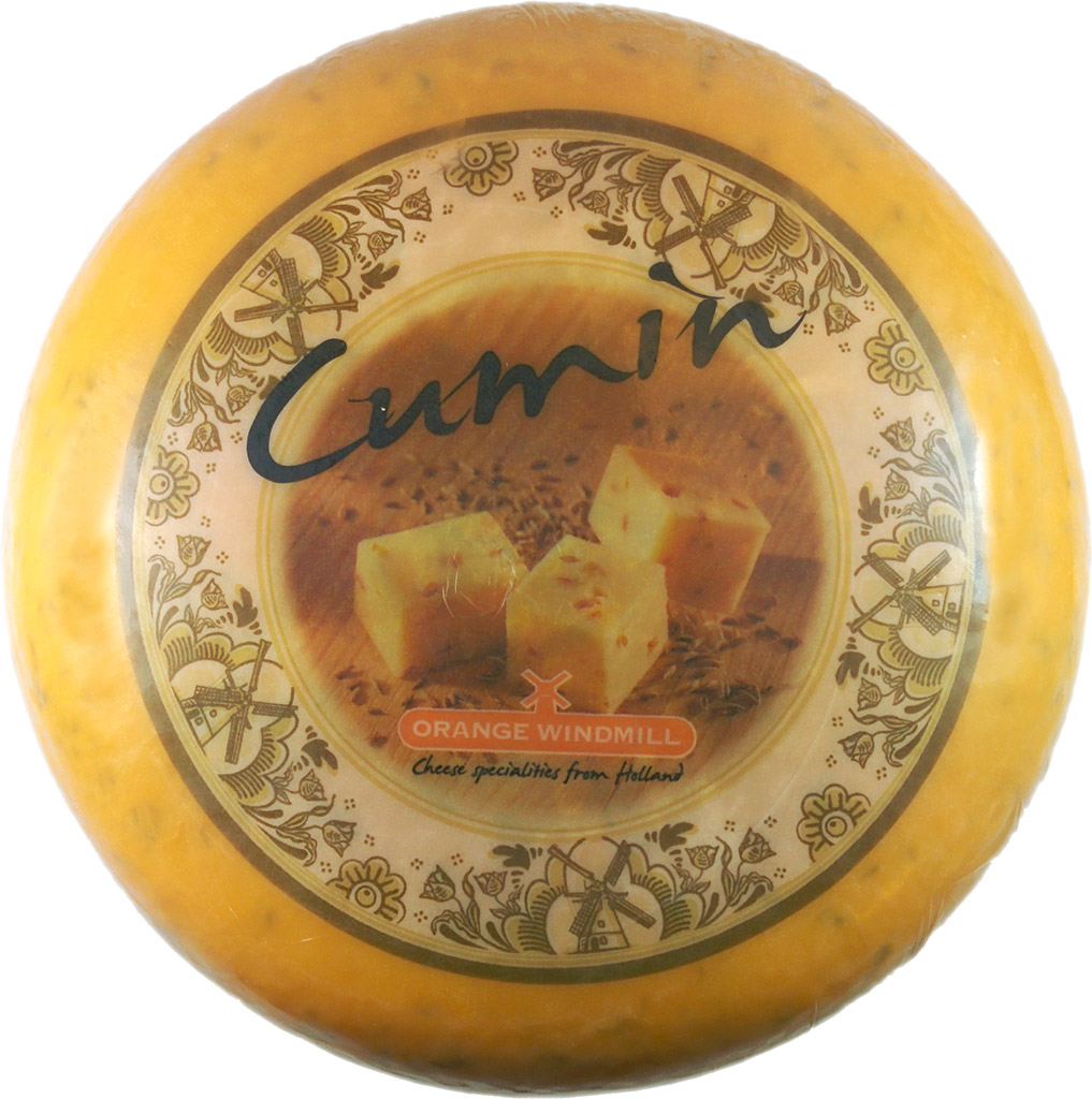 Gouda Cumin 4 kg - Eurocheese