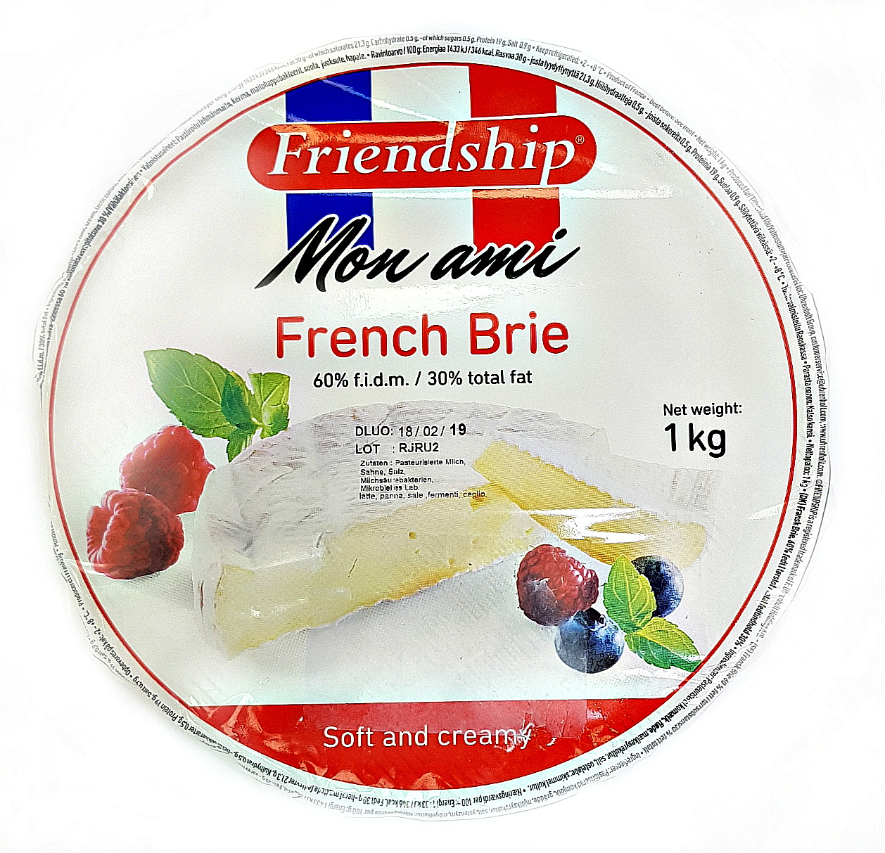 Brie 1 kg - Eurocheese