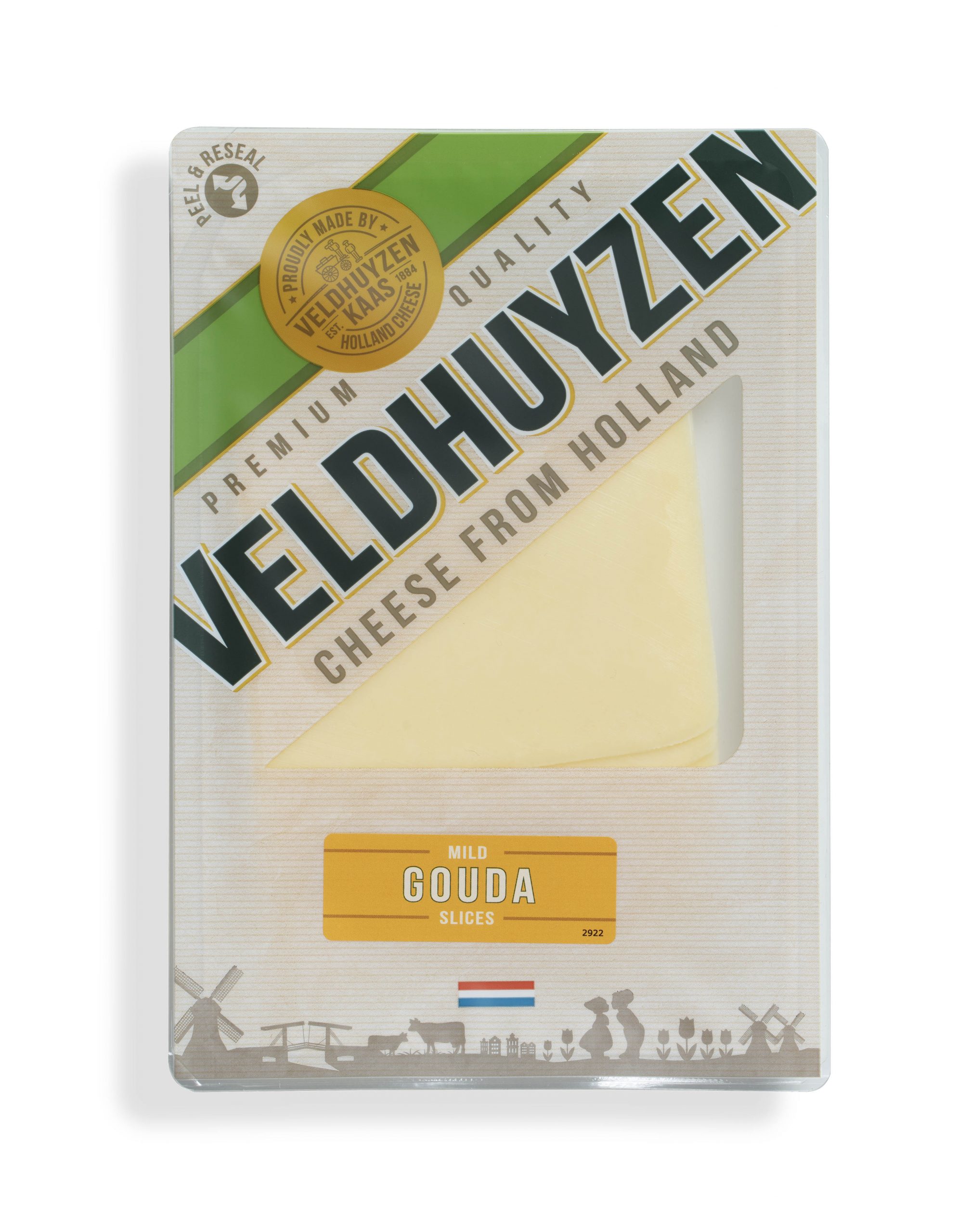 Mild Gouda Slices 150 g - Eurocheese Mild Gouda Slices 150 g - Eurocheese